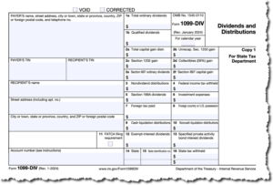 Form 1099-DIV - Dominating Dividends